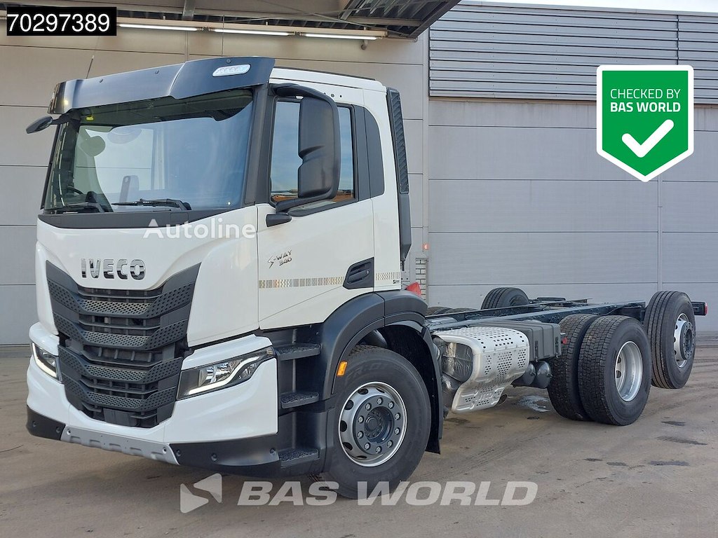 Novi IVECO S-Way 340 6X2 NEW! Chassis Lift- Steering axle ON Automatic kamion šasija