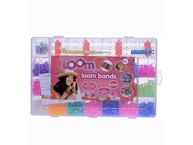 125. Loom bands kofer