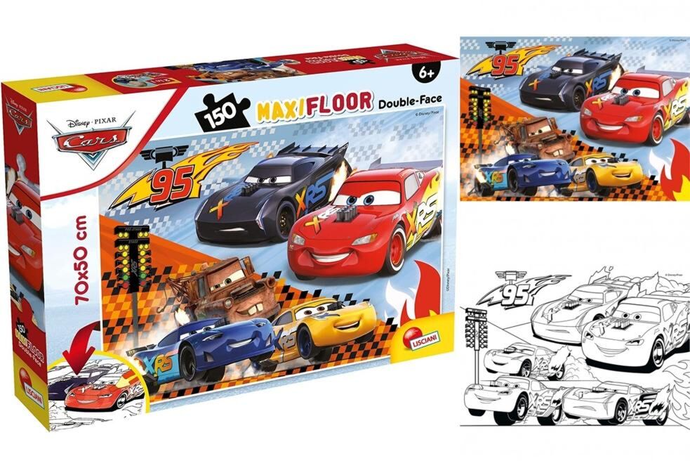 Lisciani Puzzle maxi cars 150 delova