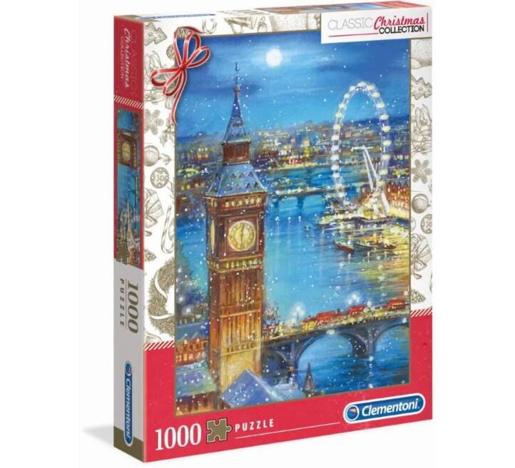 Clementoni Slagalica Puzzle 1000 delova Classic Christmas