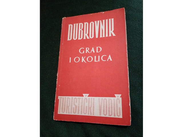 Dubrovnik Grad i Okolica Turistički vodič 1963g