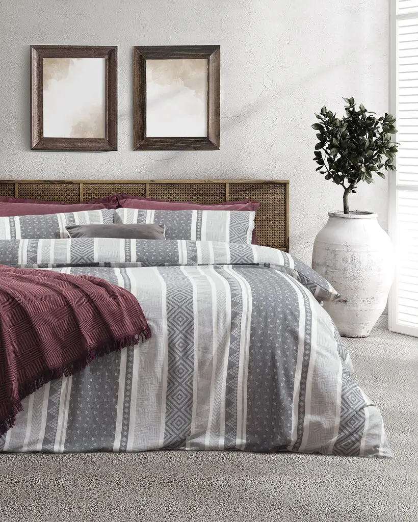 Madame Coco Set posteljine Semnoz, 200x220cm, Sivi