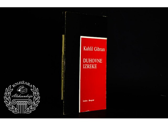 DUHOVNE IZREKE - Kahil Gibran