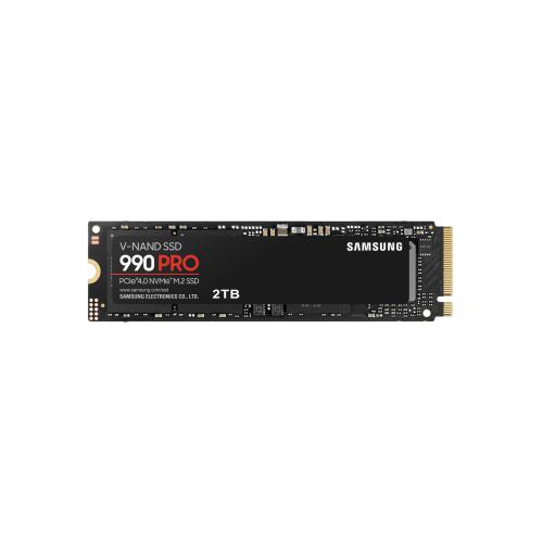 Samsung 990 PRO 2TB - NVMe PCIe Gen4, 7450MB/s SSD – MZ-V9P2T0BW