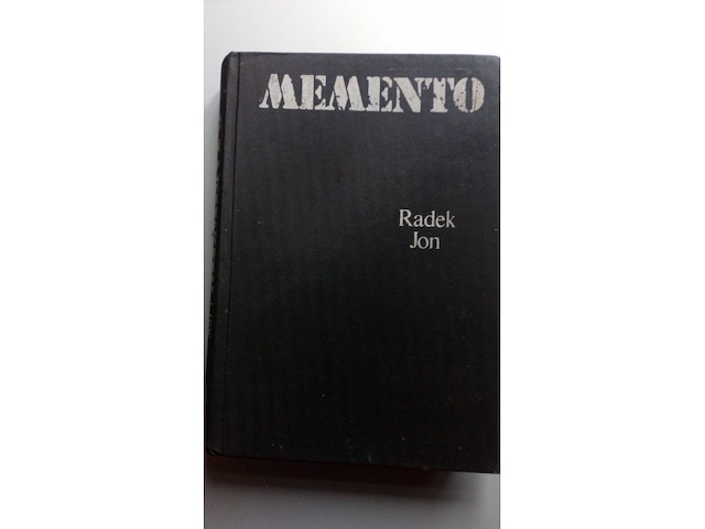 Radek Jon - Memento