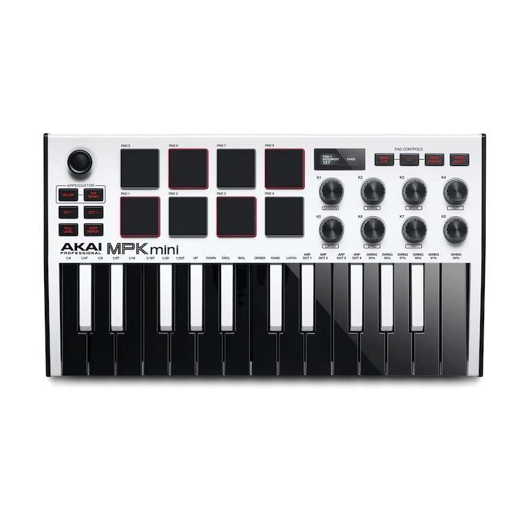 Akai MPK MINI MK3 White