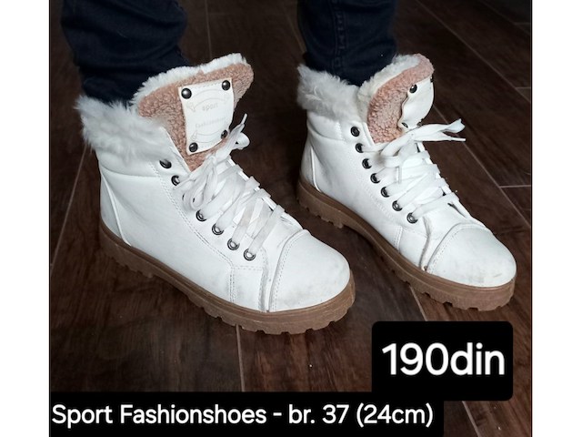 Sport Fashionshoes cipele zimske bele ženske br. 37