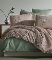 Viktorija Saten posteljina za bračni krevet Clasy Deluxe 200x220 Barleta