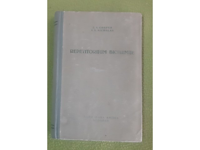 Repetitorijum biohemije - 1951g