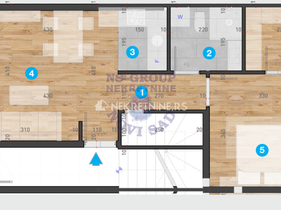 Odličan dvosoban stan na Telepu - izgradnja