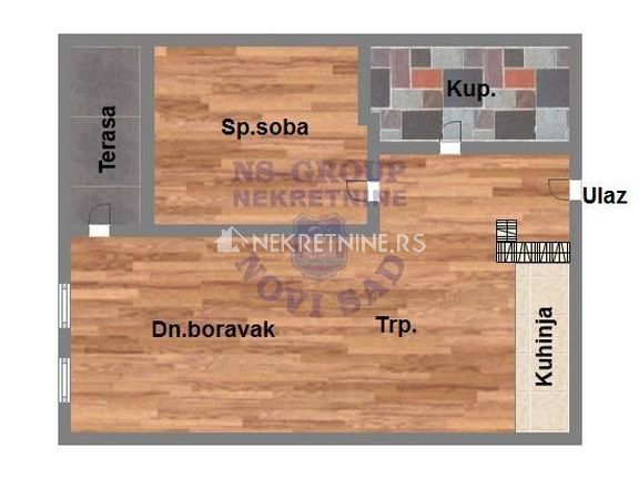 Dvosoban - 42m2 - Petrovaradin