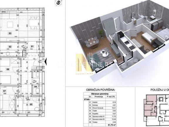 Novogradnja, vrhunski kvalitet gradnje i opreme - cena sa PDV-om