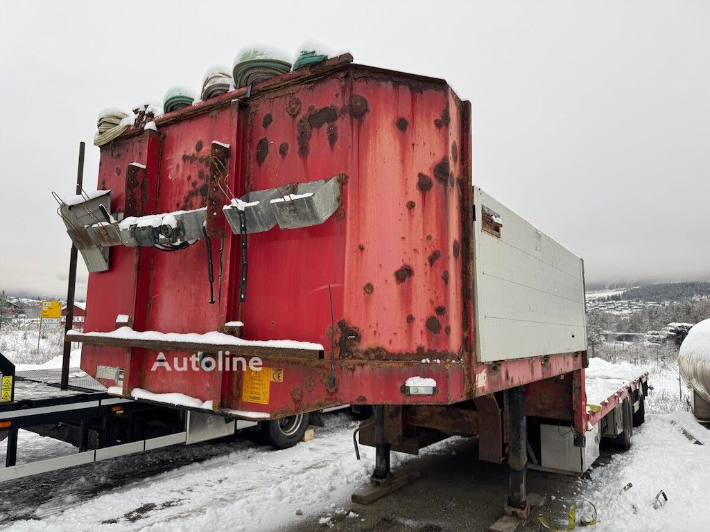 Prodaje se HRD Andre Hrd 2-Akslet Semitrailer poluprikolicu sa niskom platformom na aukciji