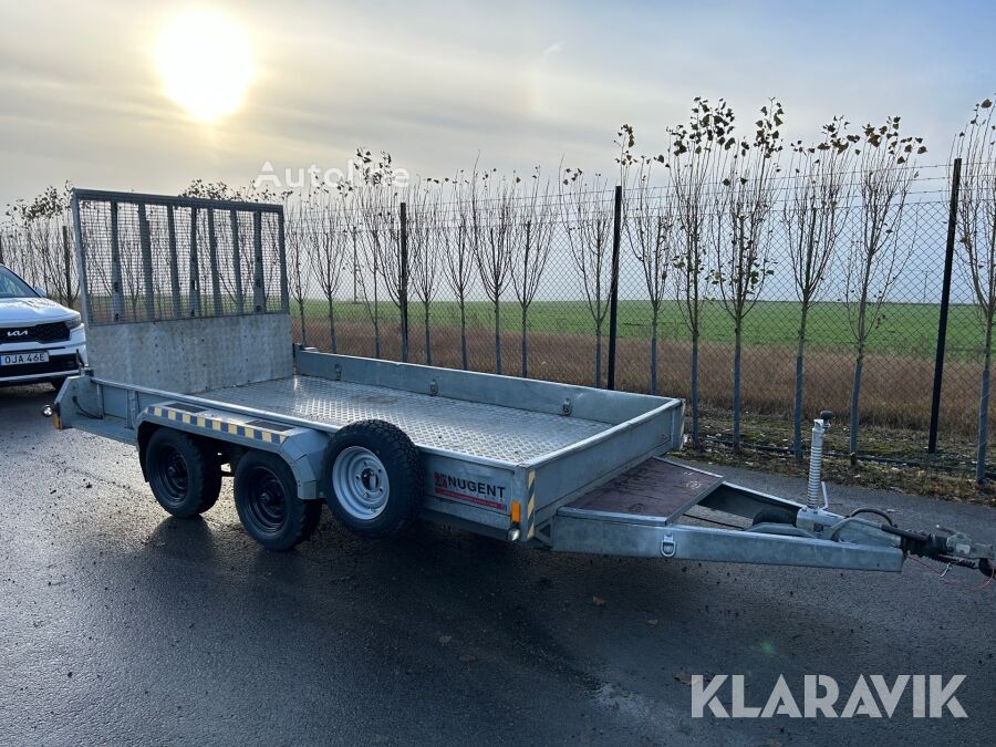Prodaje se Nugent Maskintrailer Nugent prikolicu za građevinske strojeve na aukciji
