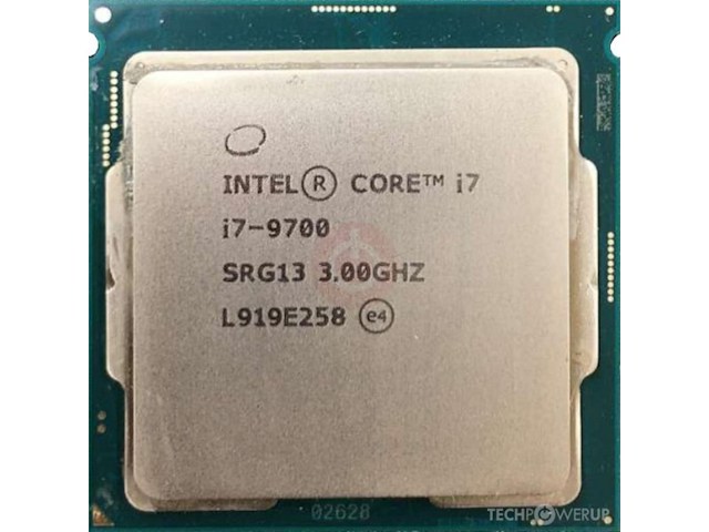 Procesor Intel i7 9700 i7-9700 socket 1151