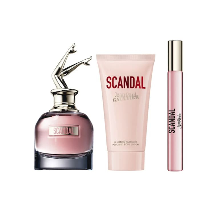 Jean Paul Gaultier Scandal ženski set - parfem 80ml + body losion 75ml + parfem 10ml