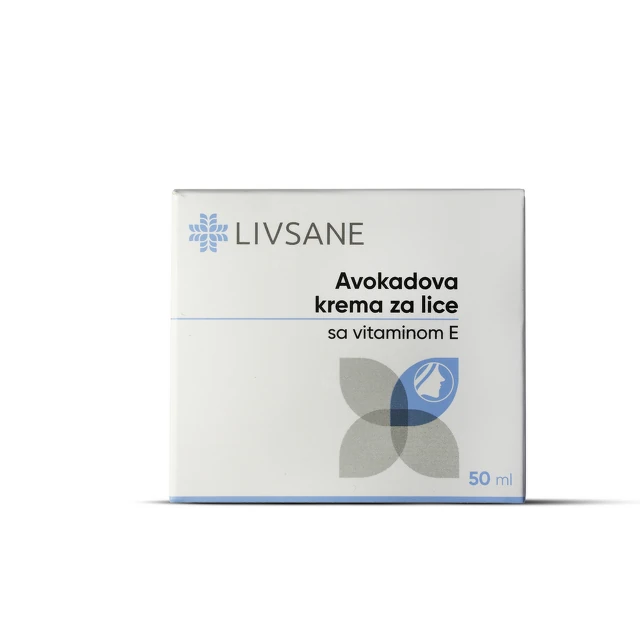 LIVSANE Avokado Krema za lice, 50 ml