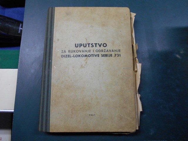 Uputstvo za rukovanje i održavanje dizel-lokomotive