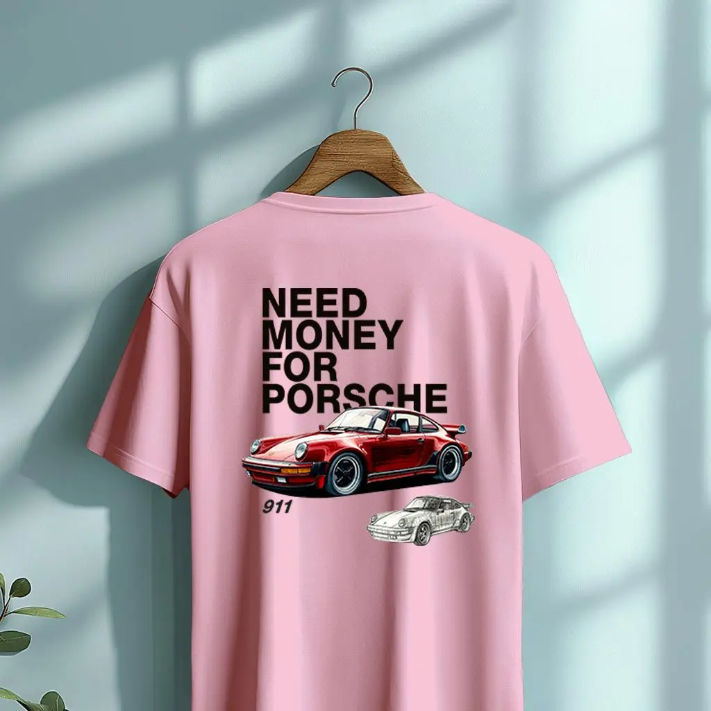Camiseta Majica sa štampanim printom Cam 911, Muška, Roze