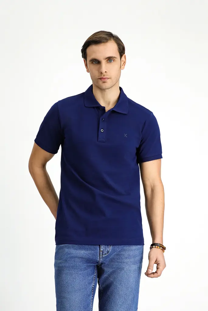 Kigili Muška polo majica, Slim Fit, Tamnoplava