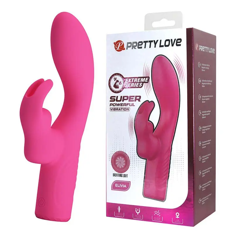 Multifunkcionalni vibrator Elivia 300124-1, 17.2cm, Roze