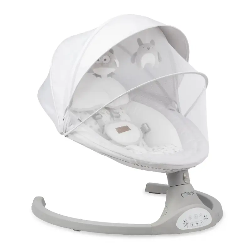 MoMi Kenani njihalica za bebe Light Grey, 0-9kg