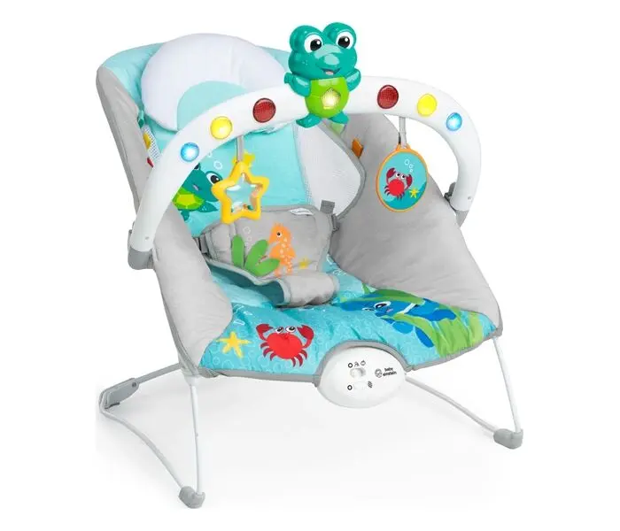 Kids II Ljuljaška za bebe Simple Comfort Cradling Swing Everston, Šarena