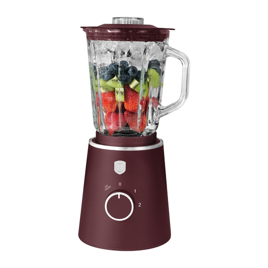 Blender Kaufmax Leonardo Neo Collection BH-9837 491249, 1.5 l, 1000 W, Bordo