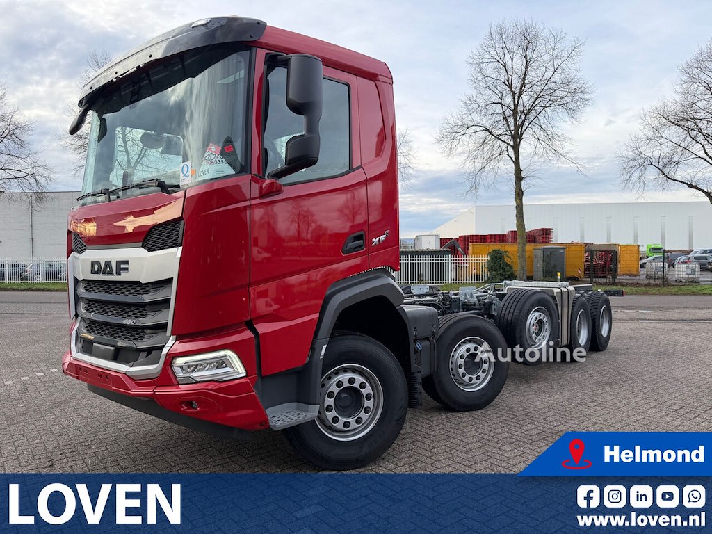 Novi DAF XFC 480 FAD met 10 tons Veldhuizen as kamion šasija