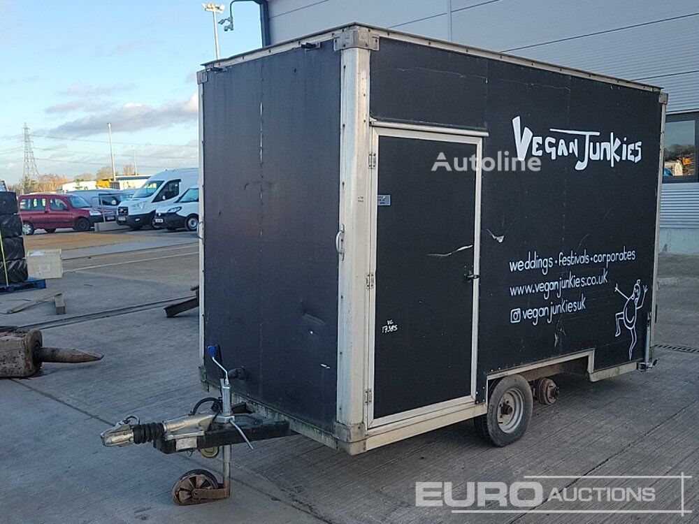 Prodaje se 1 Ton Box Twin Axle Trailer, Side Door, Roller Door prikolicu furgon na aukciji