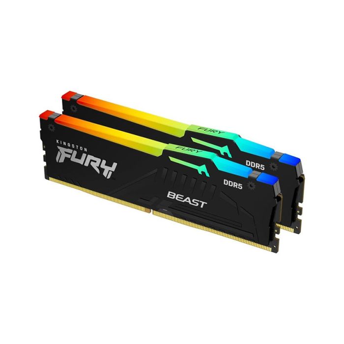Ram memorija Kingston DDR5 16GB (2x8) Fury Beast RGB KF560C30BBEAK2-16