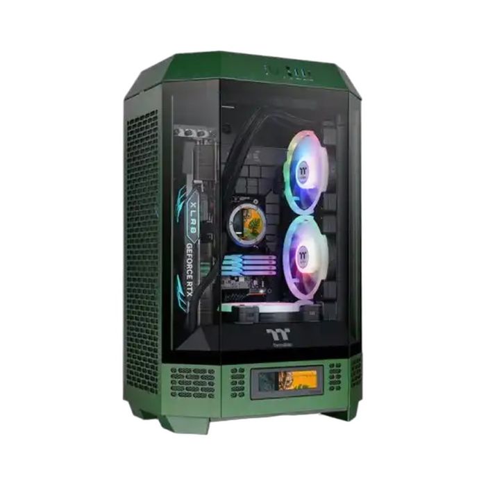 Kućište Thermaltake The Tower 300 (CA-1Y4-00SCWN-00) racing green