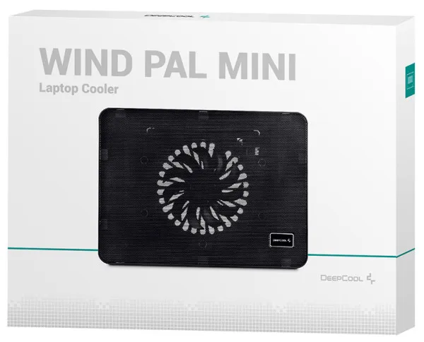 DeepCool WINDPALMINI Hladnjak za laptop 15,6 140mm.BLUE LED FAN 1000rpm 46CFM 21dB (postolje)