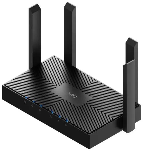 Cudy WR1500 AX1500 Dual Band 2.4+5Ghz Wi-Fi Ruter 1W/4LAN Gbit,4x5dBi AP/REP/MU-MIMO