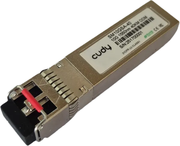 Cudy SM10GSA-40 Single Mode SFP+, 10Gbps, LC SMF, 40KM, 1550nm