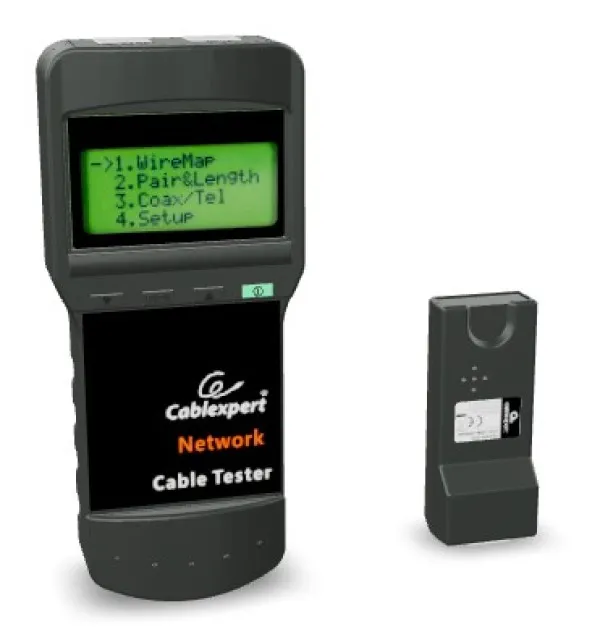 NCT-3 Gembird Digital network cable tester. Suitable for Cat 5E, 6E, coaxial, and telephone cable
