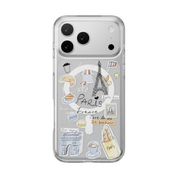 Maska Mag Case SwitchEasy Pattern Paris za iPhone 17 Pro Max