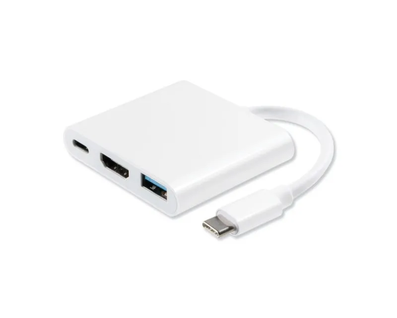 FAST ASIA Adapter - konvertor USB 3.1 tip C - USB 3.0 + HDMI + tip C