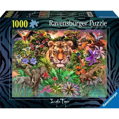 Ravensburger
RAVENSBURGER PUZZLE- DŽUNGLA TIGAR 1000 KOM (RA12001273)