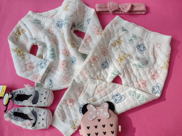 Primark nekoriscen komplet 12-18m