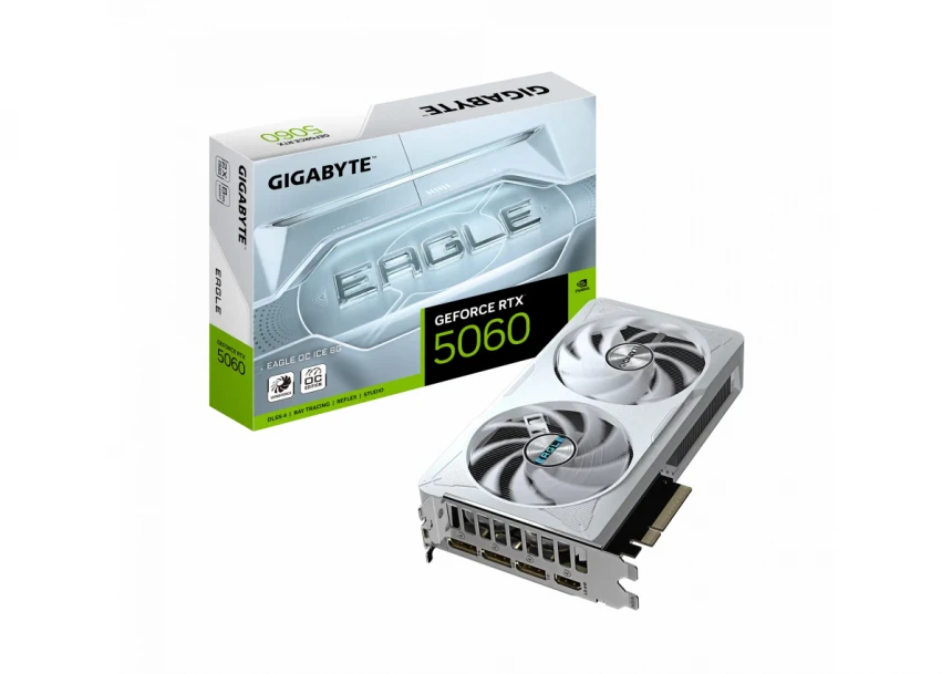 Grafička karta Gigabyte GeForce RTX 5060 Eagle OC GV-N5060EAGLEOC ICE-8GD 8GB GDDR7
