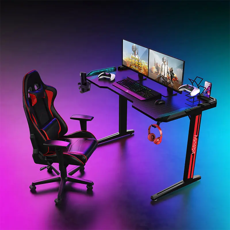 Gaming sto Nanobit NB502 120cm crveni
