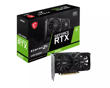 MSI GeForce RTX 3050 VENTUS 2X E 6G OC grafička karta