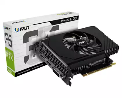 Palit nVidia GeForce RTX 3050 6GB 96bit RTX3050 StormX grafička karta