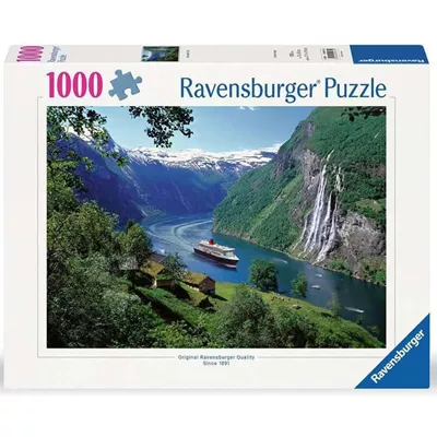 Ravensburger Ravensburger puzzle- Norveški fjord 1000 kom (RA12000475)