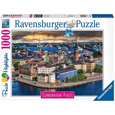 Ravensburger Ravensburger puzzle- Stokholm, Švedska 1000 kom (RA12000114)