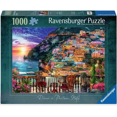 Ravensburger Ravensburger puzzle- Večera u Pozitanu 1000 kom (RA12000057)