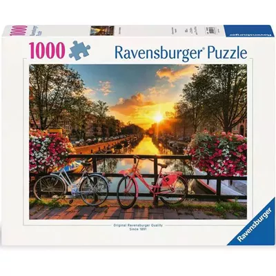 Ravensburger Ravensburger puzzle- Bicikli u Amsterdamu 1000 kom (RA12000662)