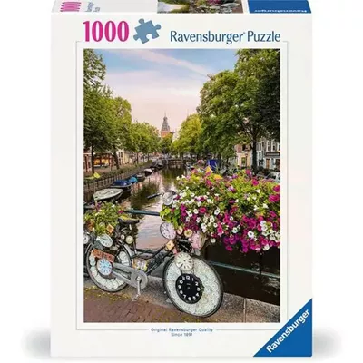 Ravensburger Ravensburger puzzle- Bicikl u Amsterdamu 1000 kom (RA12000780)