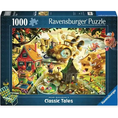 Ravensburger Ravensburger puzzle- Pazi, mali prasići 1000 kom (RA12001004)